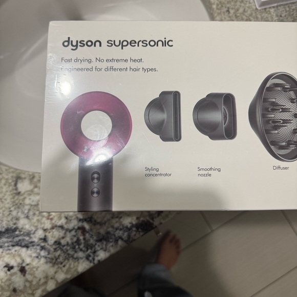 Dyson | Hair | Dyson Supersonic Hair Dryer In Pink And Black | Poshmark